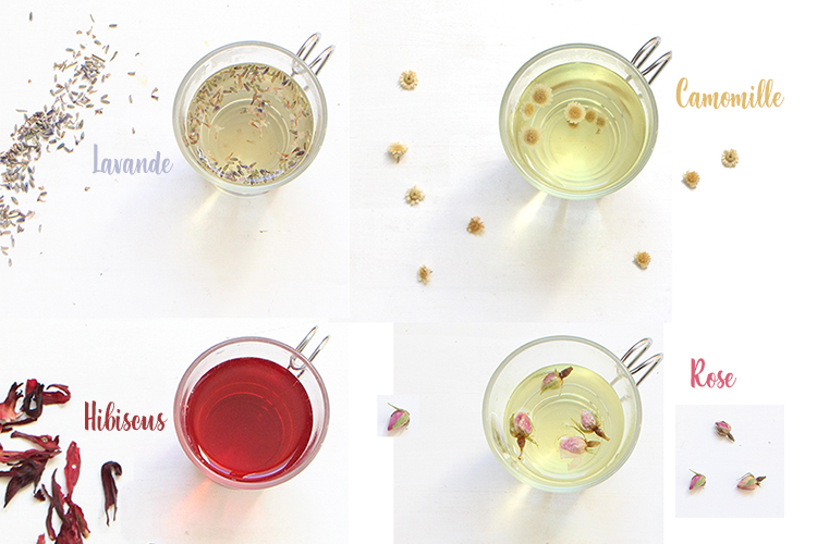 Des fleurs en infusions - Au four & au moulin